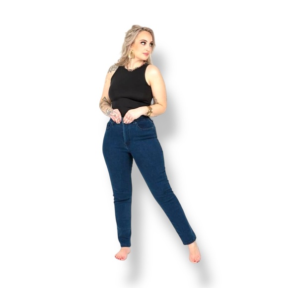 LuLaRoe | Jeans | Lularoe Denim Retro High Rise Straight | Poshmark